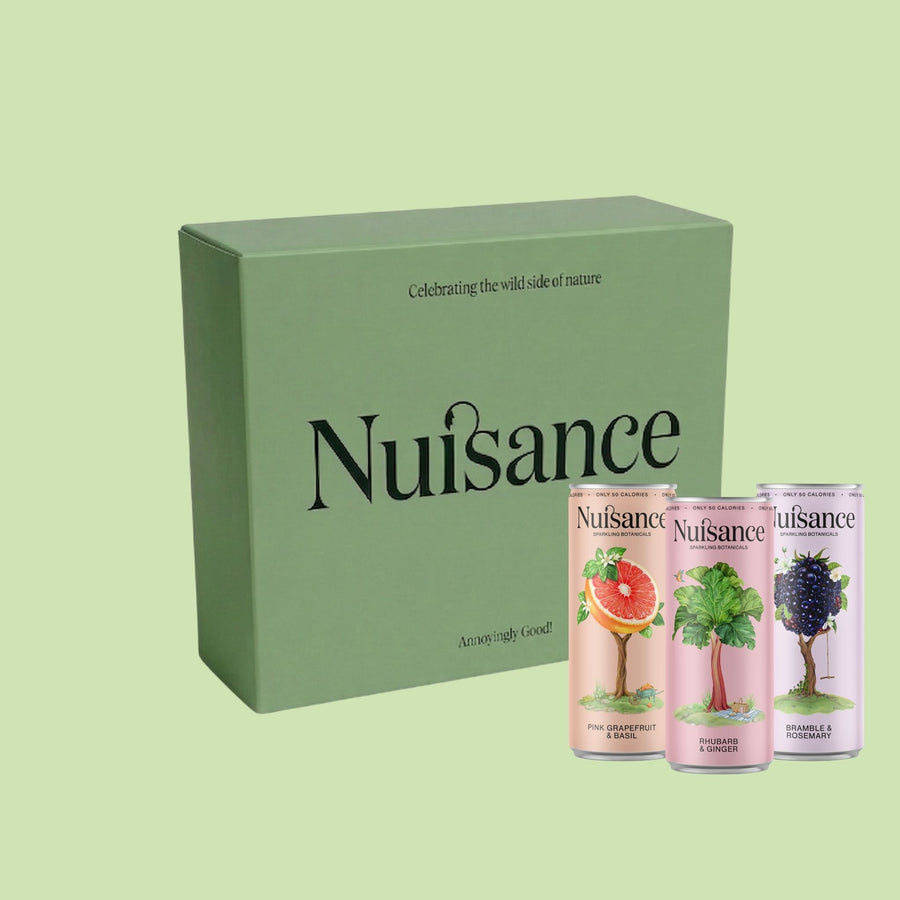 Low-calorie, premium, botanical soft drinks | Nuisance Drinks UK